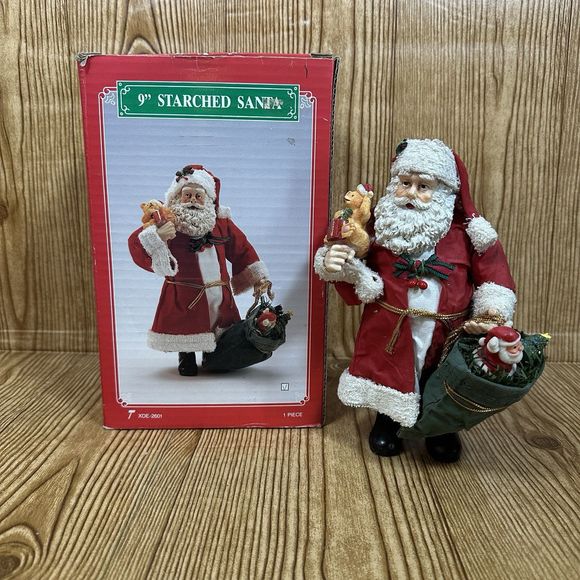 Unbranded | Holiday | Vintage Santa Claus Figurine With Toy Bag ...